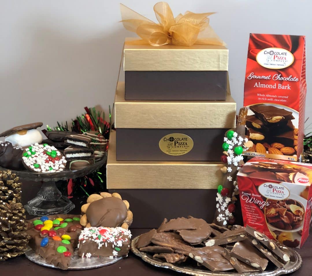 Chocolate Party Tower Gift Box | Three-Tier Tower