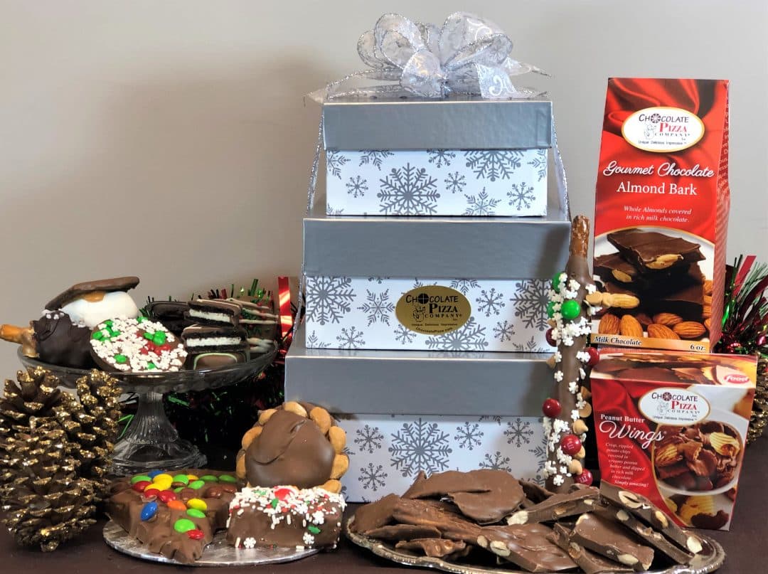 Chocolate Party Tower Gift Box | Three-Tier Tower