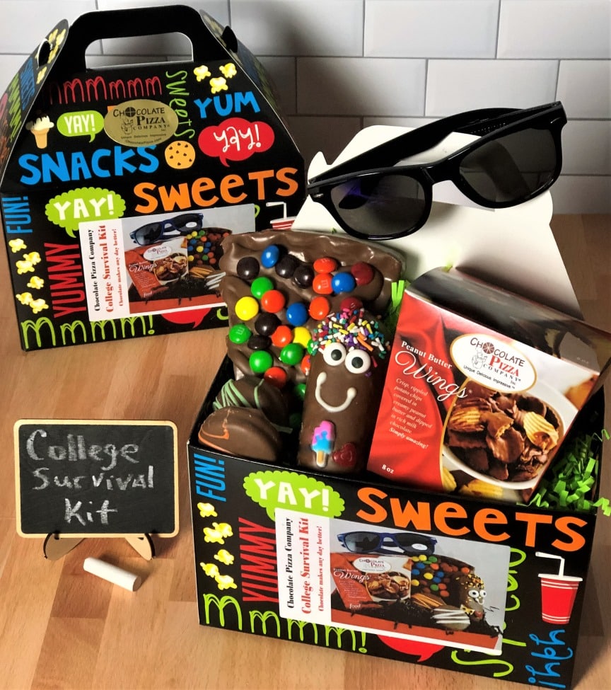 College Survival Kit Send-Off - Chocolate Pizza