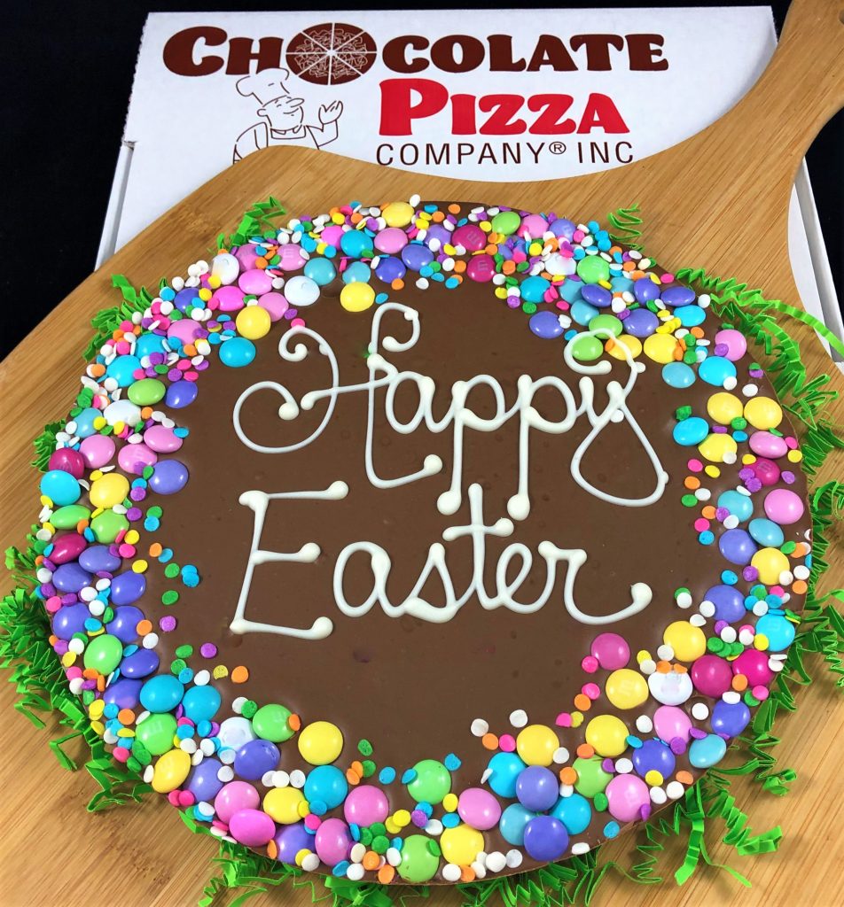 Easter Chocolate Has Evolved | Chocolate Pizza Helps the Easter Bunny