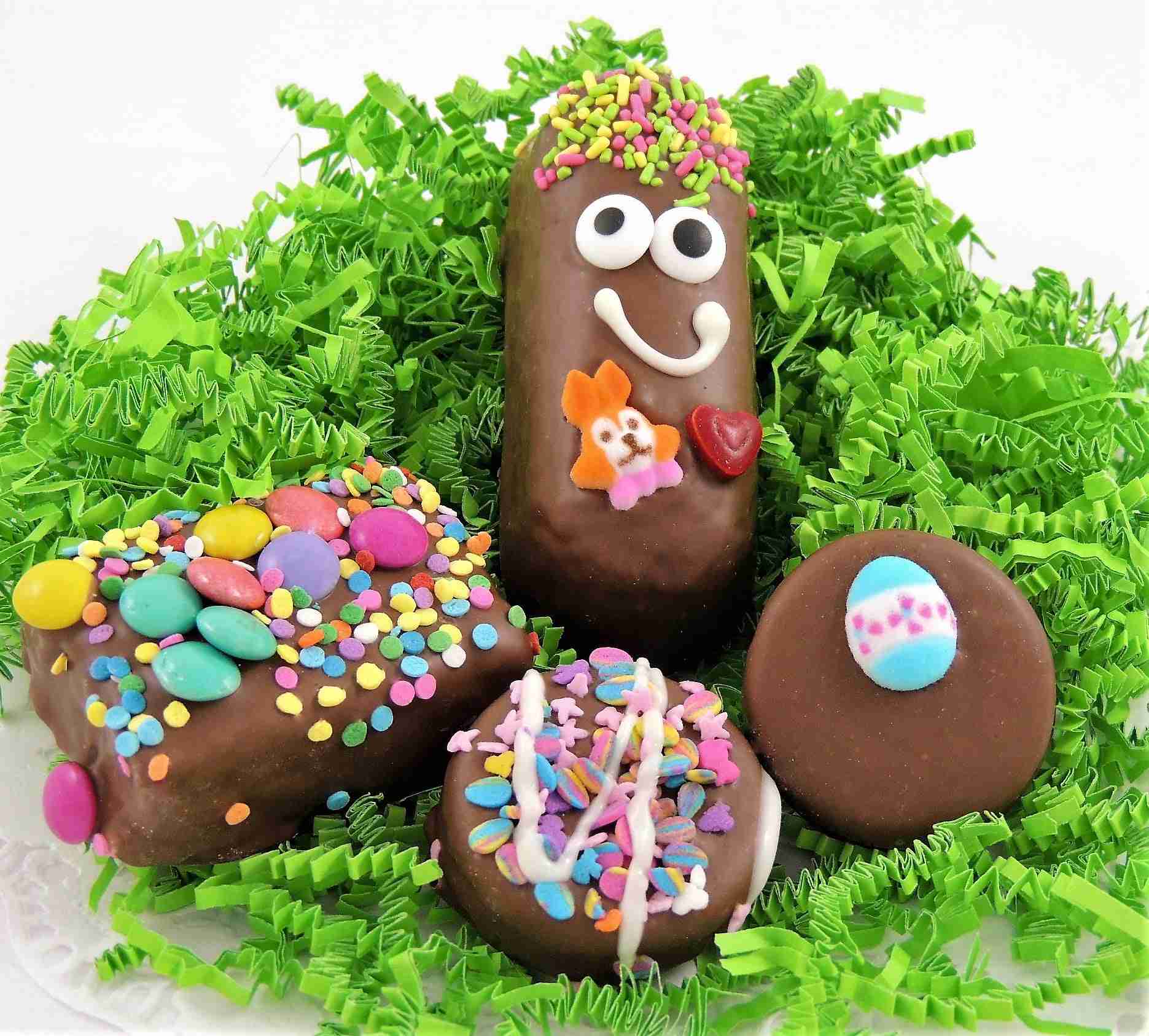 Spring Treasures | kids chocolate treats in reusable treasure box