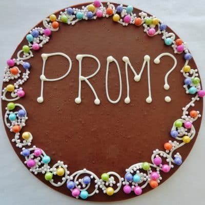 Popular Message Chocolate Pizza | congratulations, thank you, get well