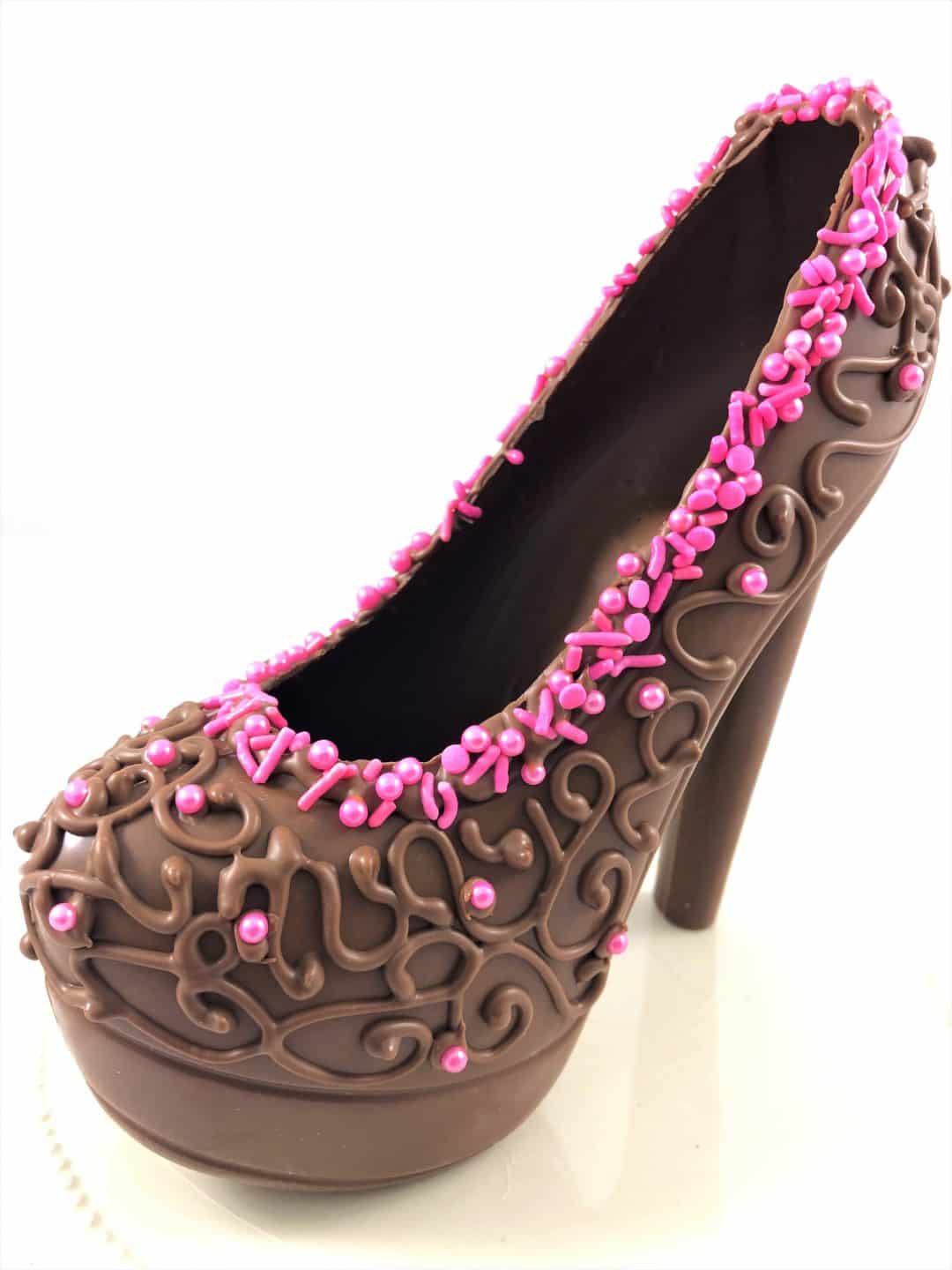 Unique Chocolate High Heels Gifts - Chocolate Pizza