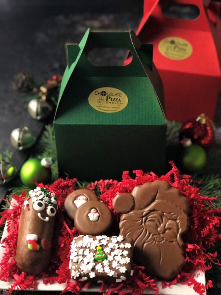 Secret Santa Chocolate Gifts - Holiday Gift Tote