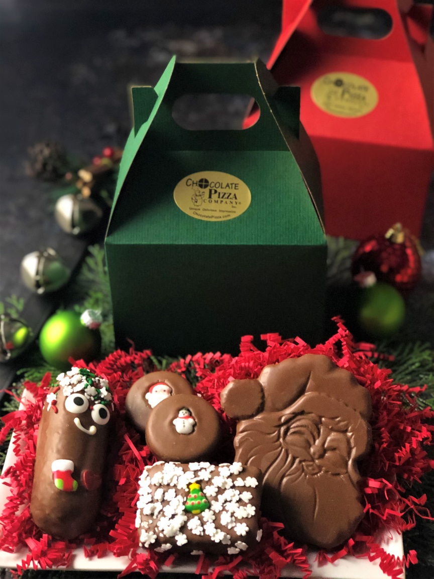 Secret Santa Chocolate Gifts - Holiday Gift Tote