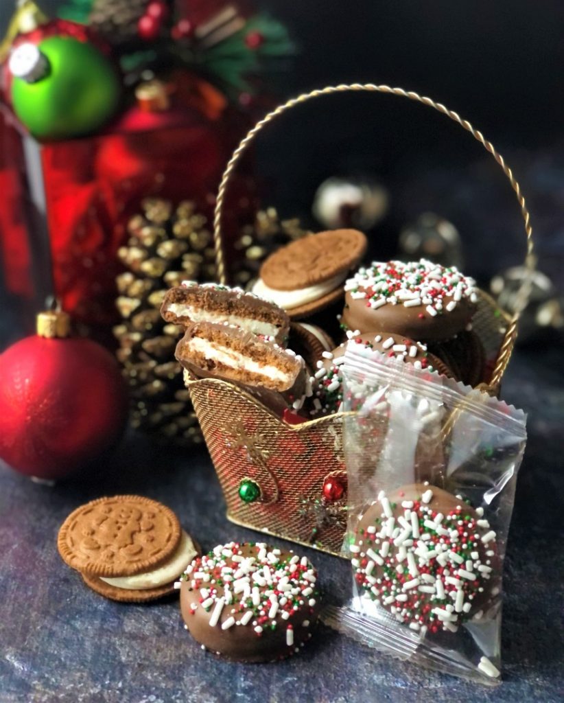 Gourmet Chocolate-Covered Gingerbread Cookies