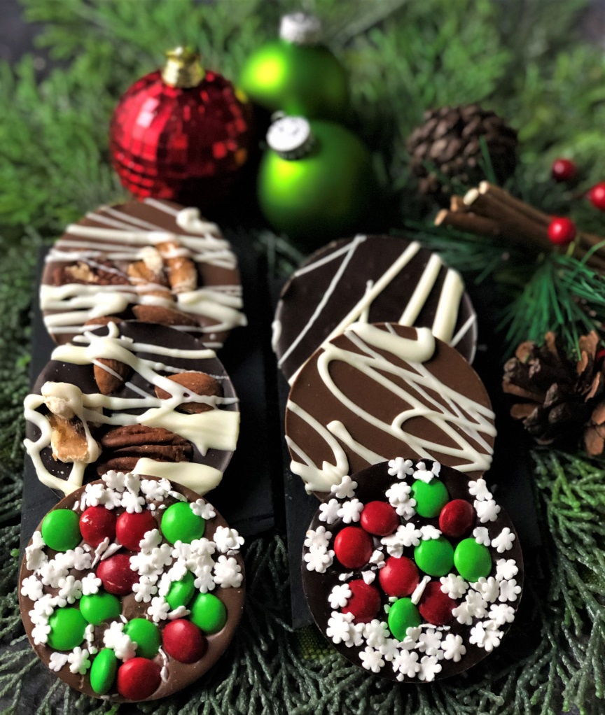 Individually Wrapped Chocolate Pizzas - Holiday Pack