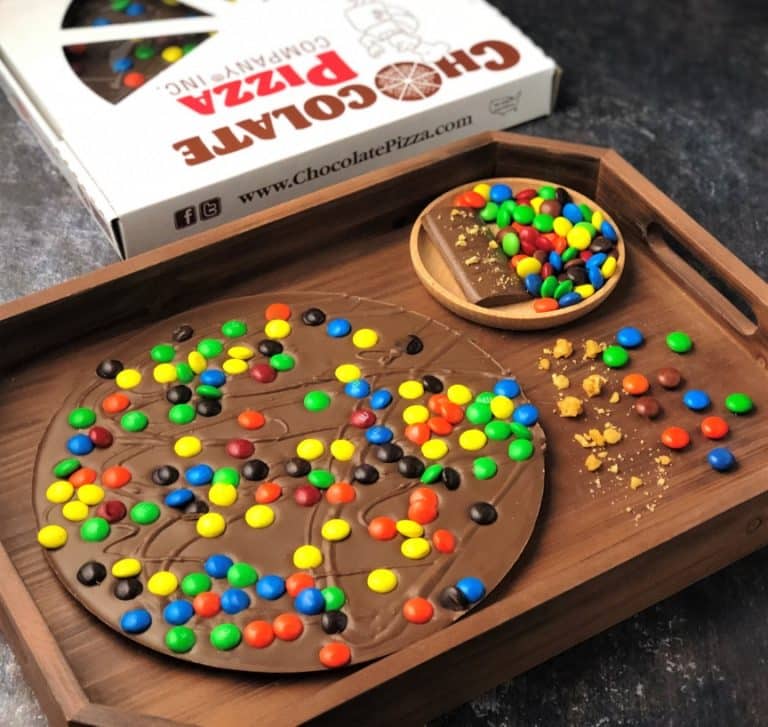 Candy-Topped Chocolate Pizza for Fundraising